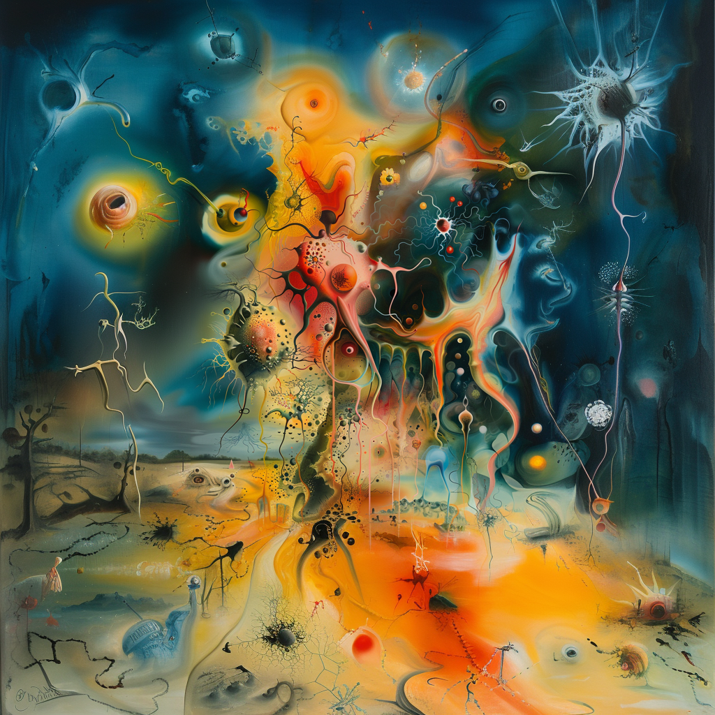 Forms of life, forms of mind | Dr. Michael Levin | Experiments in AI Art #7: Midjourney and DallE3