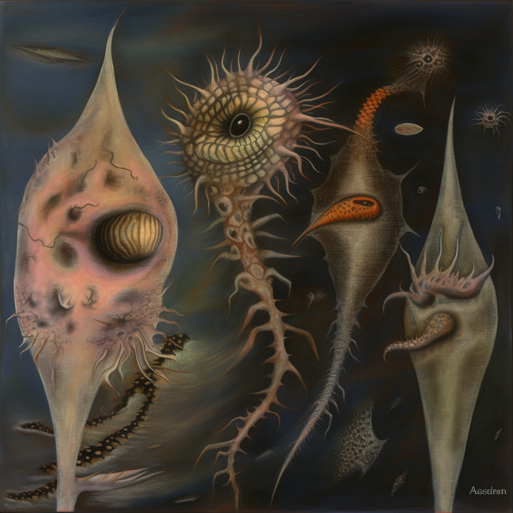 Forms of life, forms of mind | Dr. Michael Levin | Experiments in AI art #10 with Midjourney